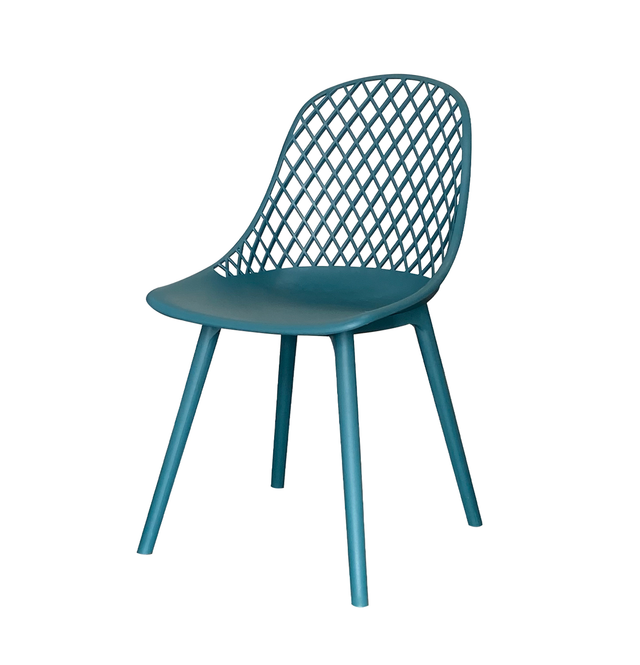 Silla Plástica Bradley Turquesa | Altosamobiliario