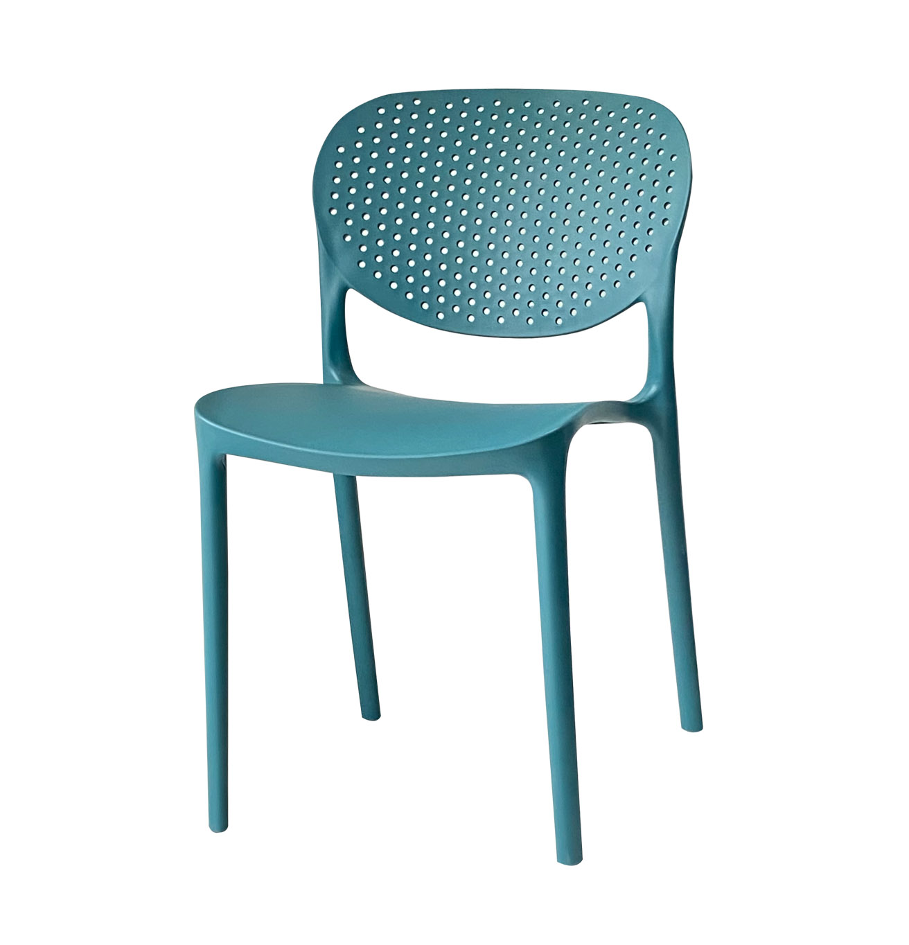 Silla Plástica Estela Turquesa | Altosamobiliario