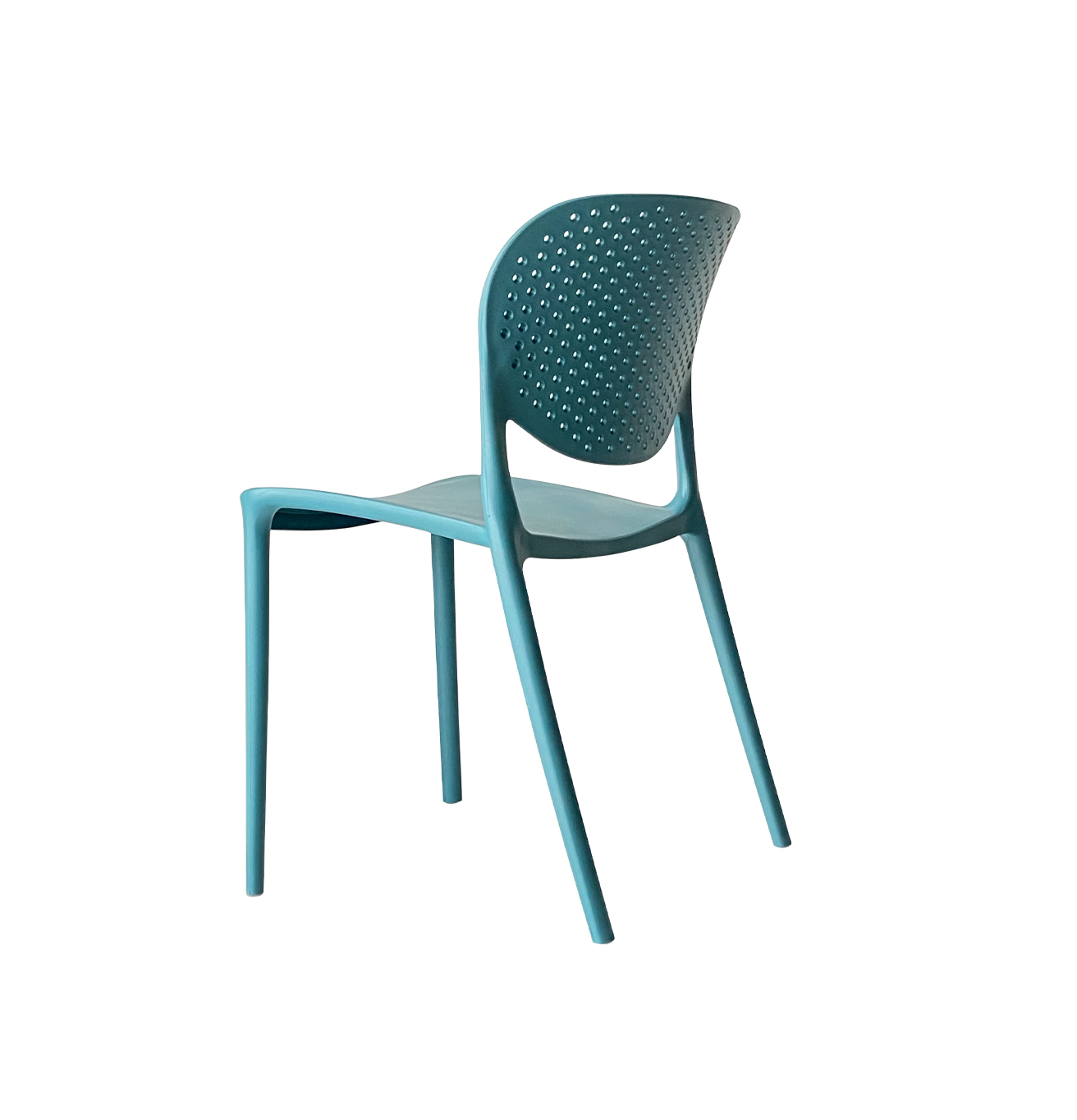 Silla Plástica Estela Turquesa | Altosamobiliario