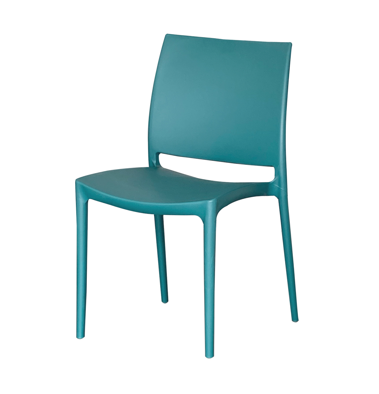 Silla Plástica Rocco Turquesa | Altosamobiliario