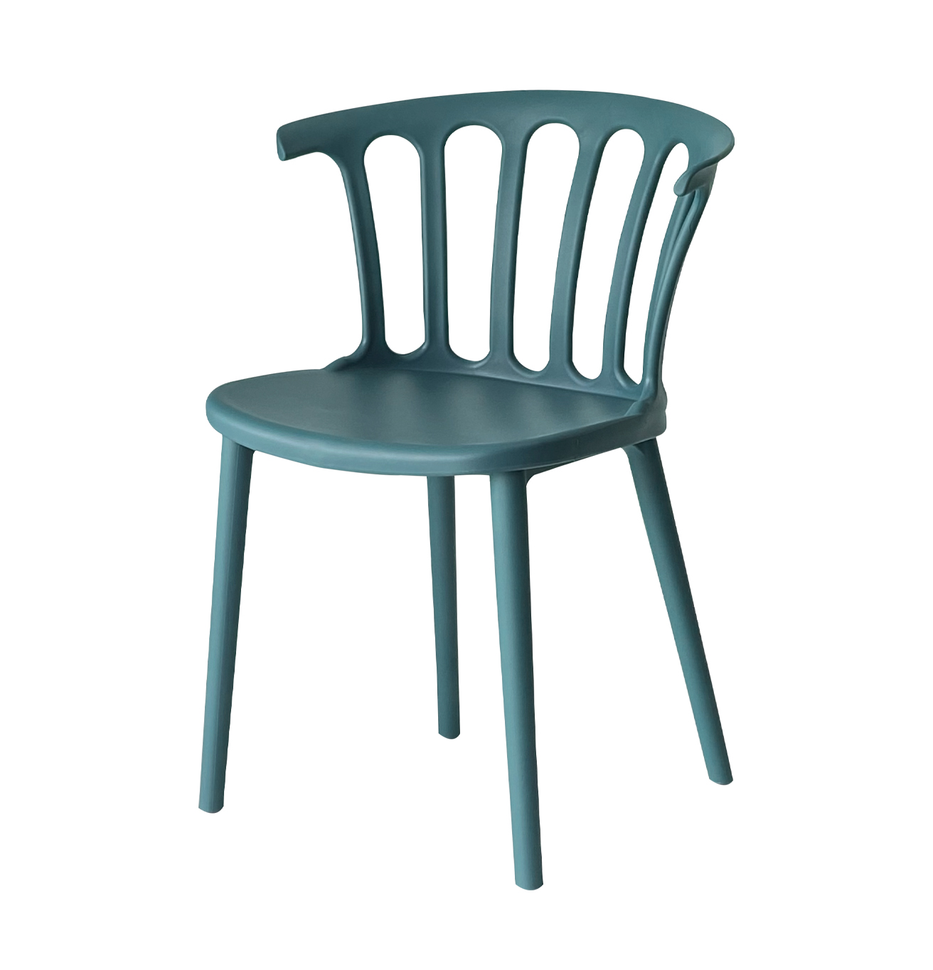 Silla Plástica Vittoria Turquesa | Altosamobiliario